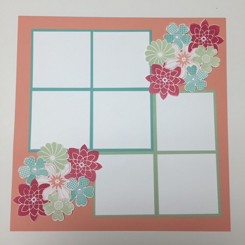 May Flowers Scrapbook Pages • Stamp With Peggy