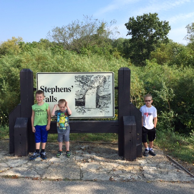 Hiking Stephens Falls • Stamp With Peggy