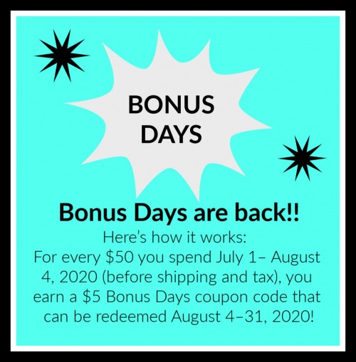 Bonus Days Start Today!!! • Stamp With Peggy