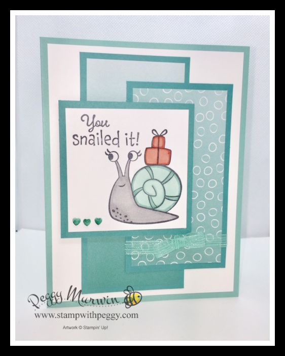 You Snailed It! • Stamp With Peggy