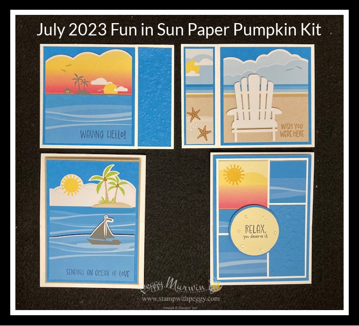 Paper Pumpkin Alternates with Fun in the Sun • Stamp With Peggy