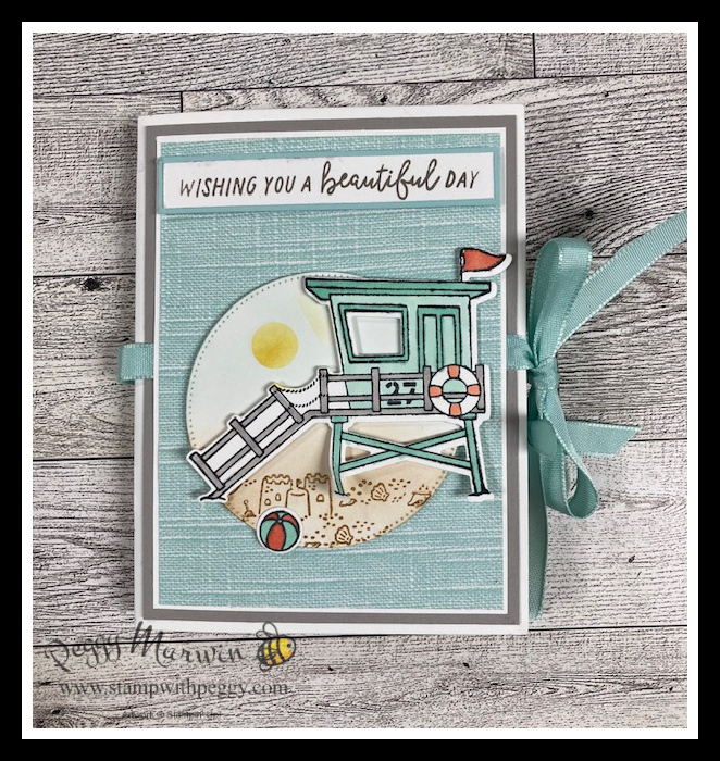 Beach Days Mini Album • Stamp With Peggy