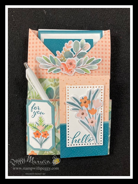 Frames & Flowers Loaded Envelope • Stamp With Peggy