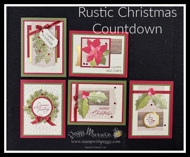 Rustic Christmas Countdown Kit • Stamp With Peggy