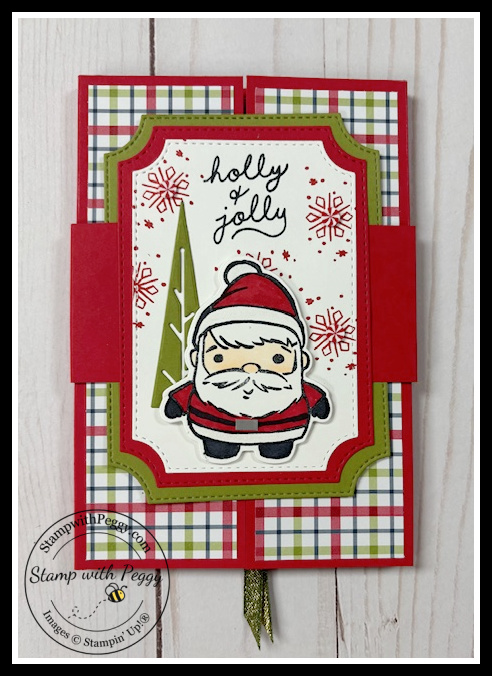 Festive Friends Waterfall Gift Card Holder • Stamp With Peggy